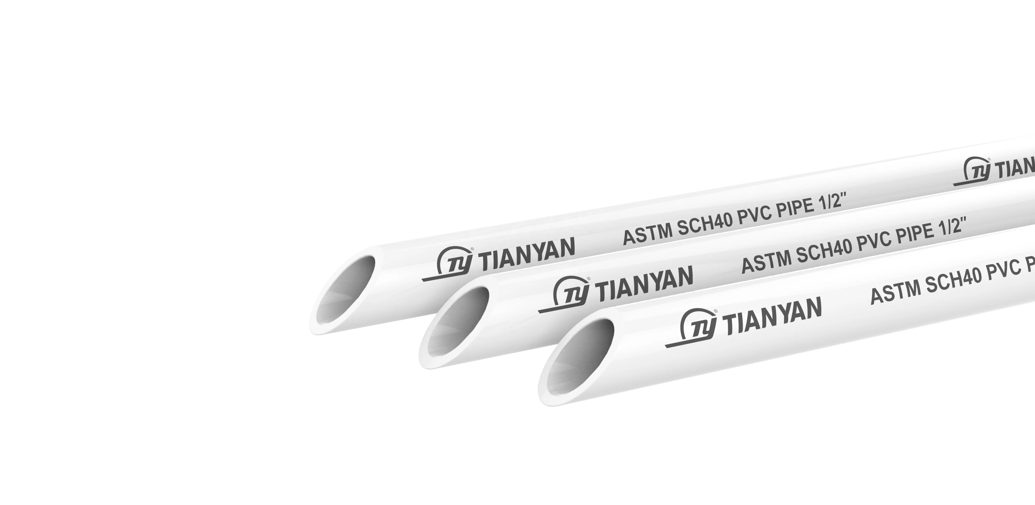 Schedule 40 PVC-U Upvc Column Tubes Water Pvc Pipes Prices