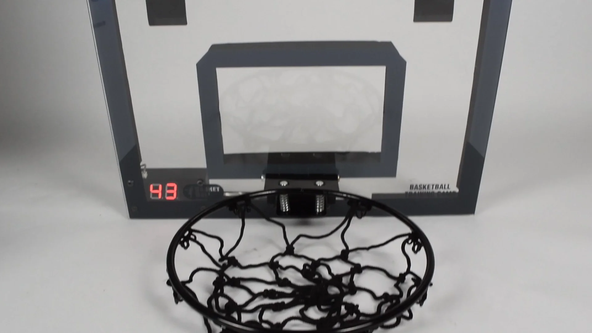 Portable Adjustable Indoor Wall Mounting Mini Kid's Basketball Hoop ...