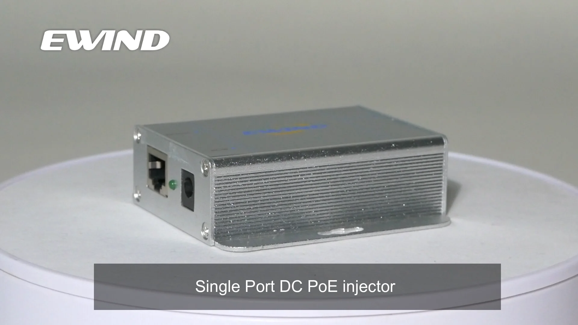 Dc Single Port Gigabit Standard Poe Injector Adapter With Wall Mount ...