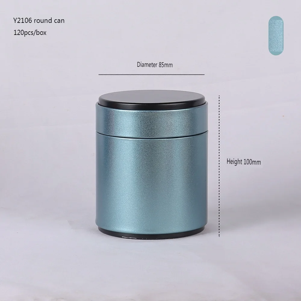 Custom Packaging 80g Empty Tin Cans Round Shape Can Metal Can For Gift ...
