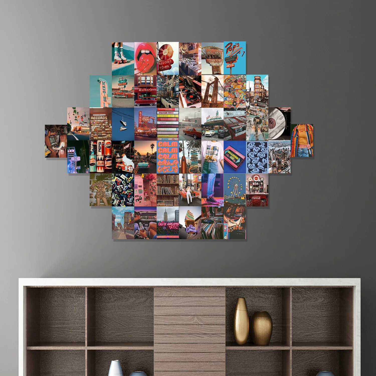 70pcs 4x6inch Aesthetic Picture Cards Posters Photos Wall Art Postcards ...