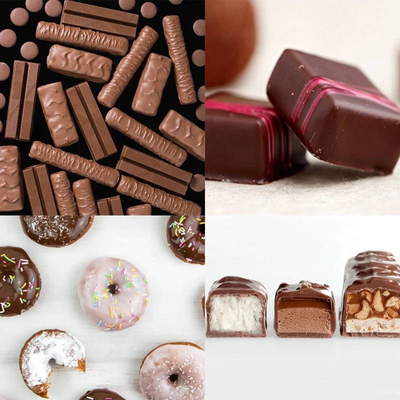 Full Automatic Chocolate Coating Machine with Cooling Tunnel