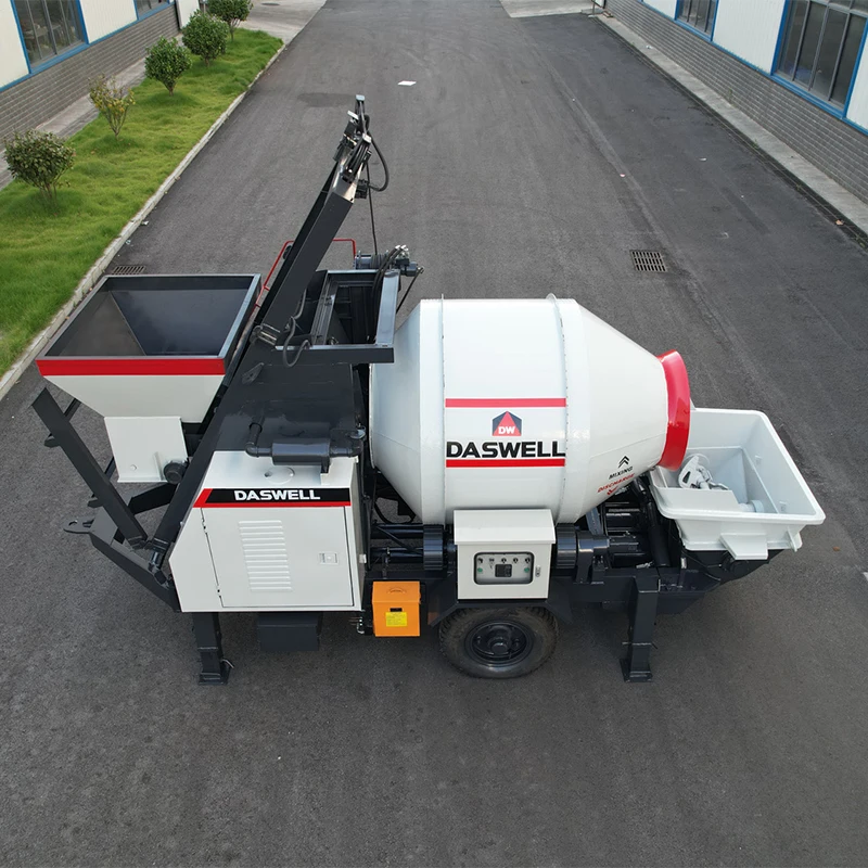 Daswell Concrete Mixer with Pump - High Efficiency DMP40 & DMP50
