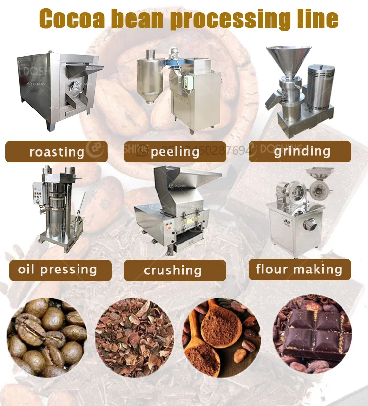 Cocoa Bean Powder Processing Line Cacao Powder Making Machine| Alibaba.com