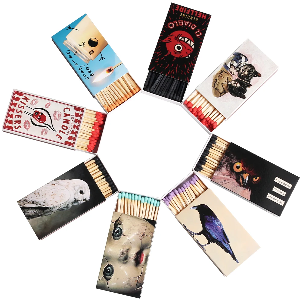 Personalized Matchbox with Phosphorus-Free Match Heads