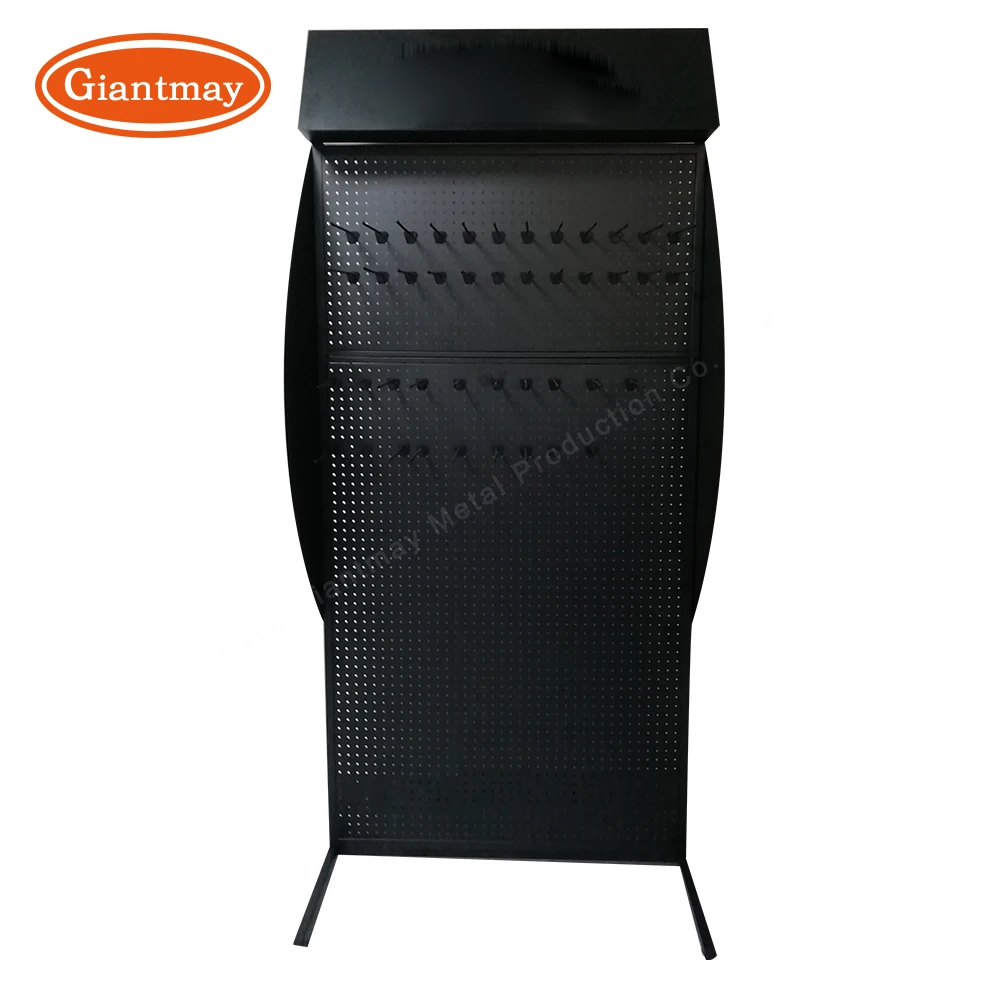 Durable Metal Pegboard Tools Display Rack Peg Board Supermarket Snack ...