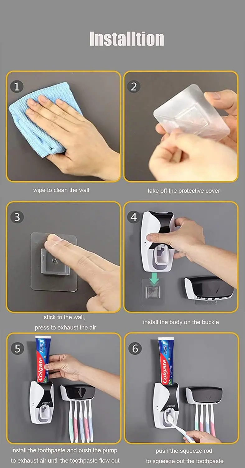 Automatic Toothbrush Dispenser - Efficient Bathroom Solution