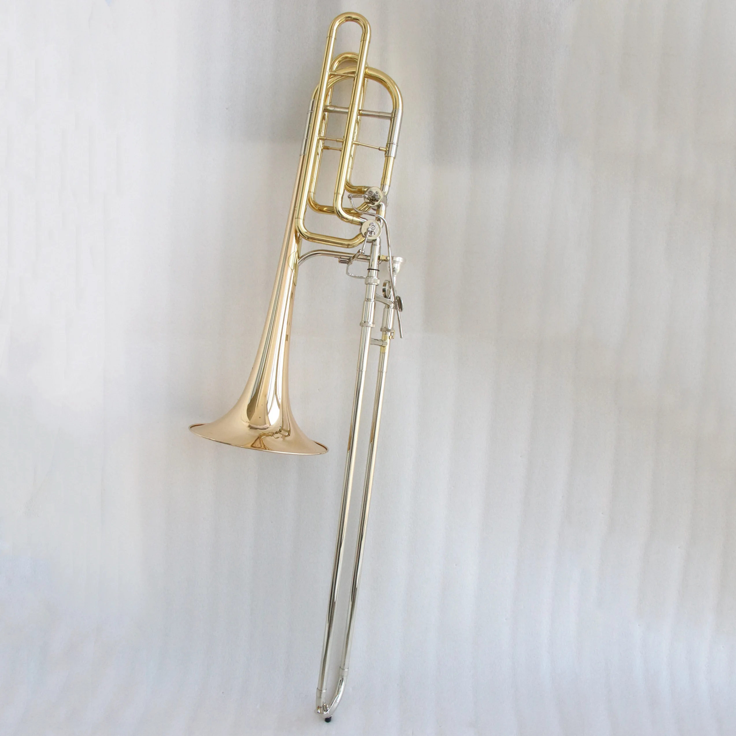 Professional Brass Instruments Cheap Price Trombone Gold Lacquer Bass ...