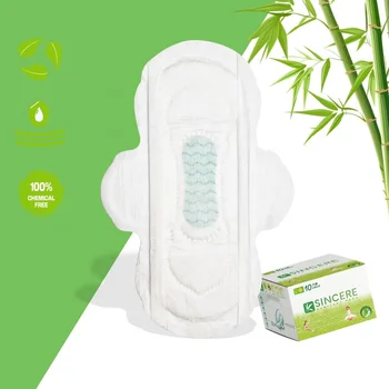 Free Sample Biodegradable Organic Sanitary Pads Women Menstrual Lady ...