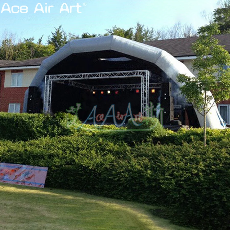 Giant Arched Awning Tent for DJ Parties Outdoor Performance & Events ...