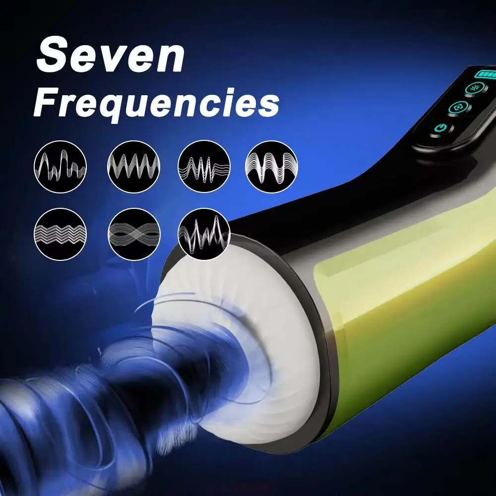 7 Speed Thrusting And Vibrating Aircraft Masturbator Cup For Male - Buy ...