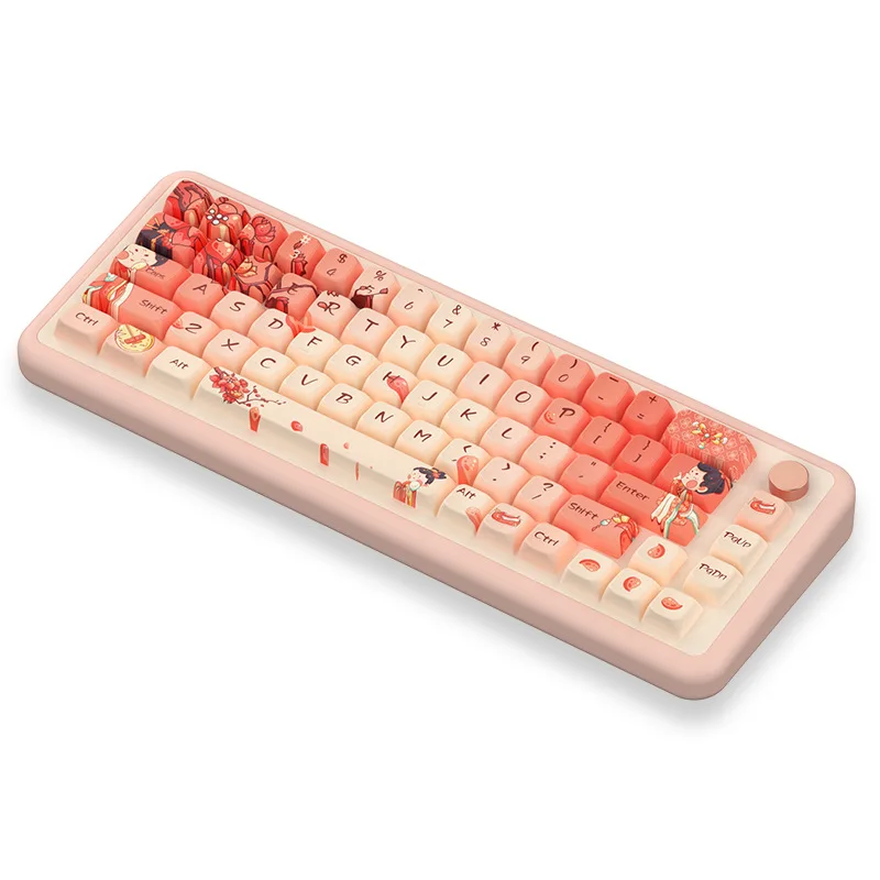 Mechanical Keyboard Keycaps Cross Shaft Beauty Of Tang Palace Theme ...