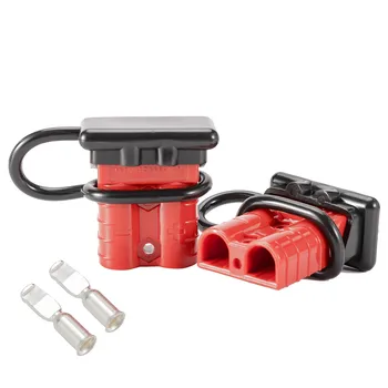 2 X Premium 175amp Anderson Style Plug Exterior Red Dc Power Caravan ...