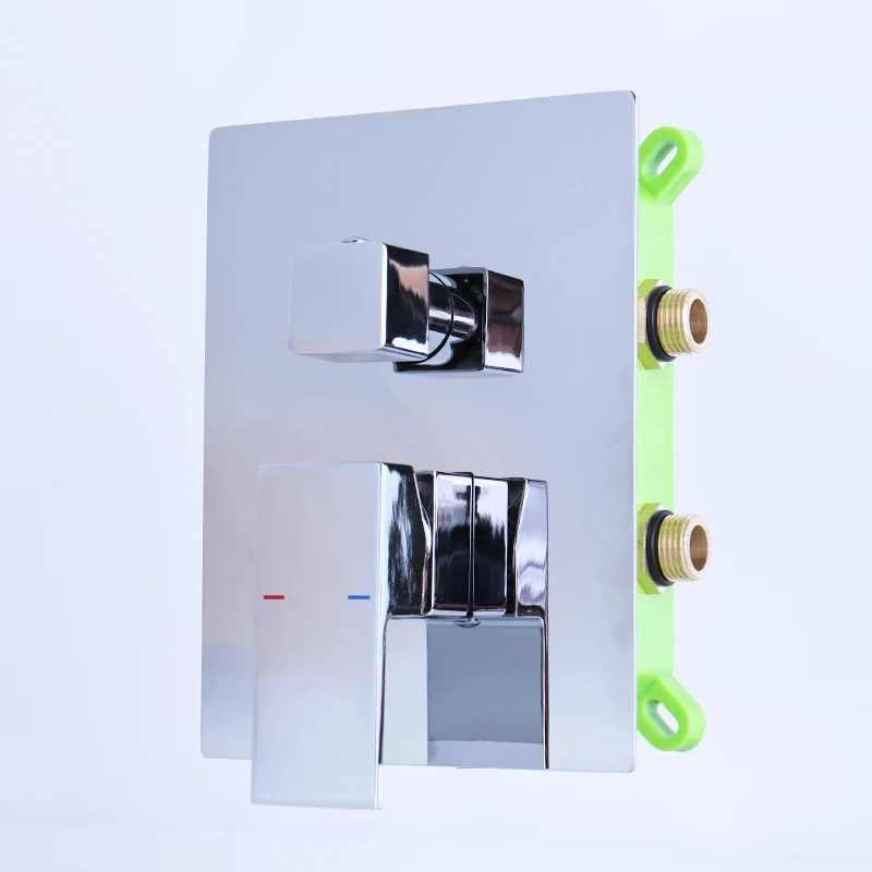 Bathroom PPR Welding Connector Hot and Cold Water Mixer Valve Brass ...