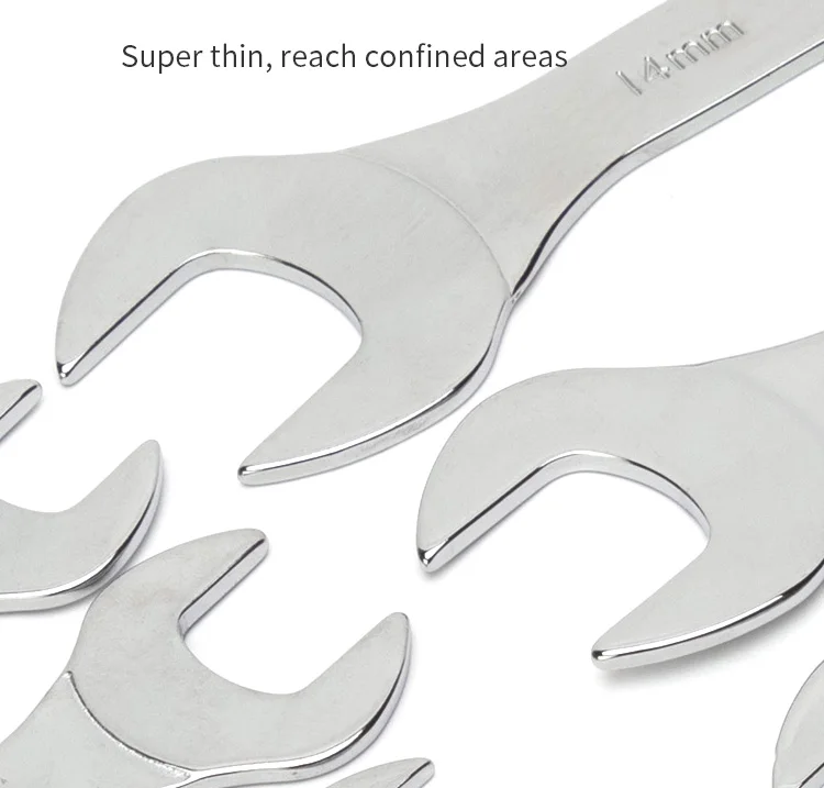 High Quality Repair Combination Tools Metric Crv Double Open End Pipe ...