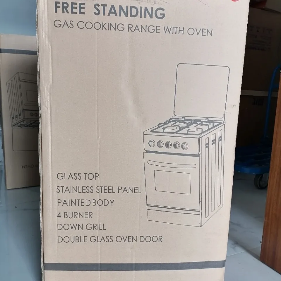 Kz600 4 Burner Gas Stove & Oven Stainless Steel Kitchen Appliance Odm