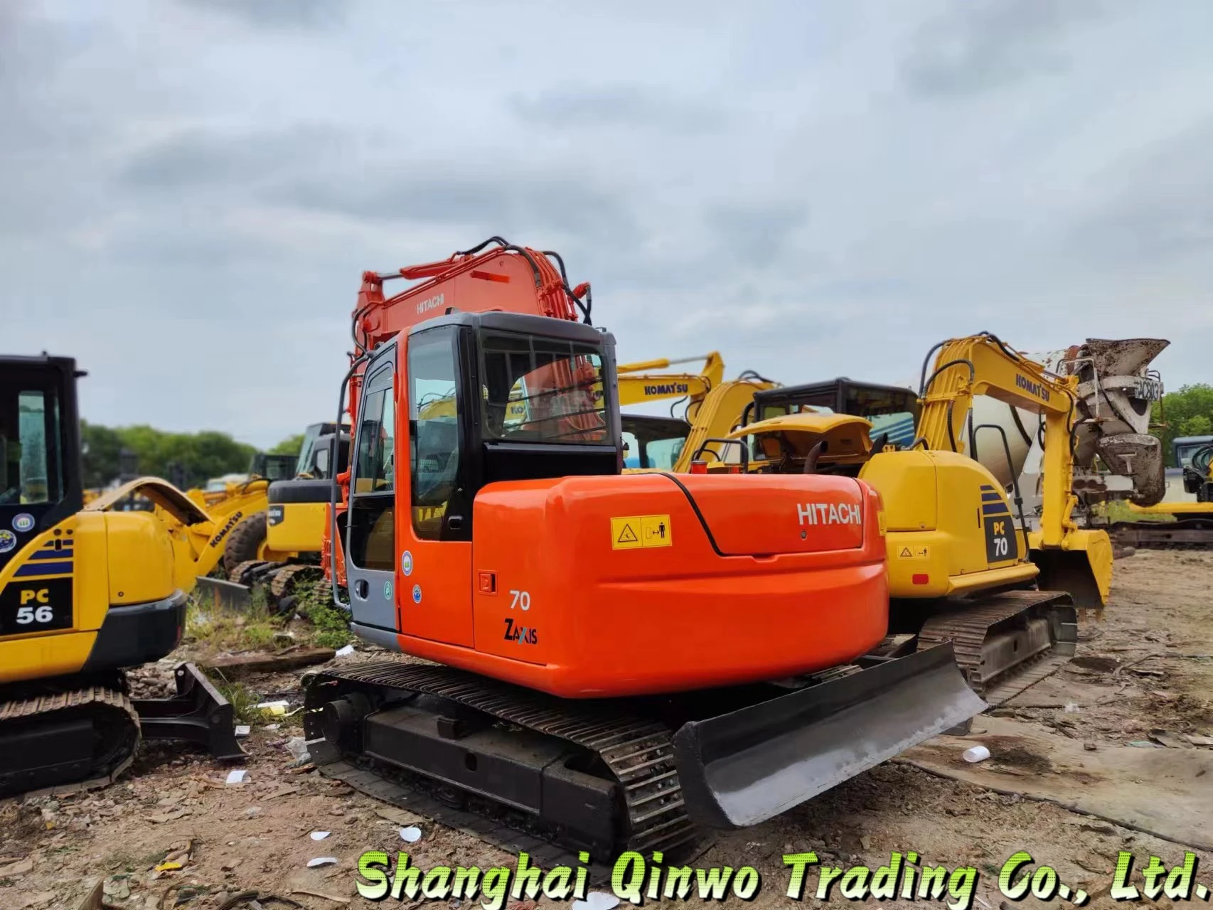 7 Ton Used Excavators Hot Sale Low Price 90% New Hitachi Zx70 Used Excavator /second-hand Digger ...