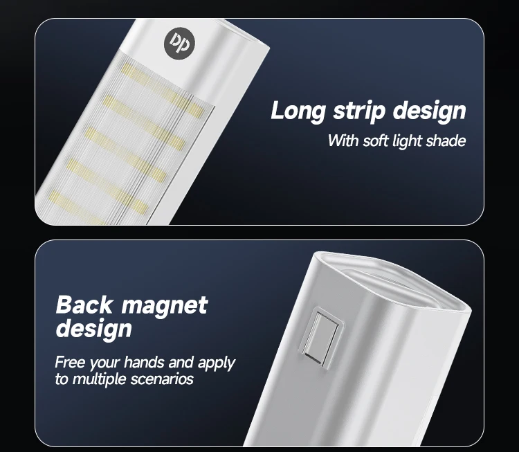 New Arrival Portable 6000mAh Rechargeable SMD LED Emergency Light Strip ...