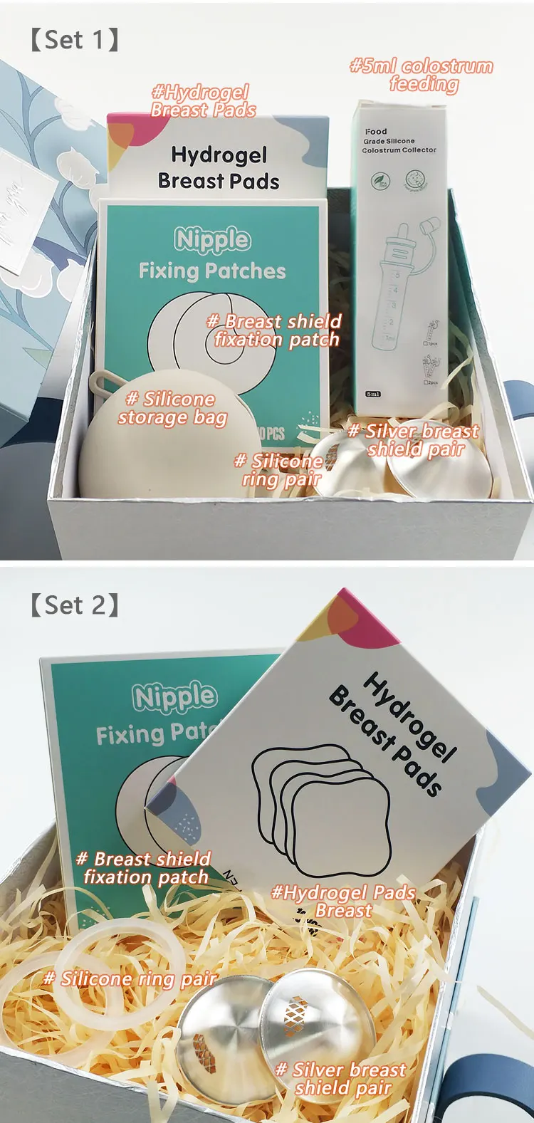 Breastfeeding Essentials Kit For Nursing Moms Multi-purpose Starter Set ...