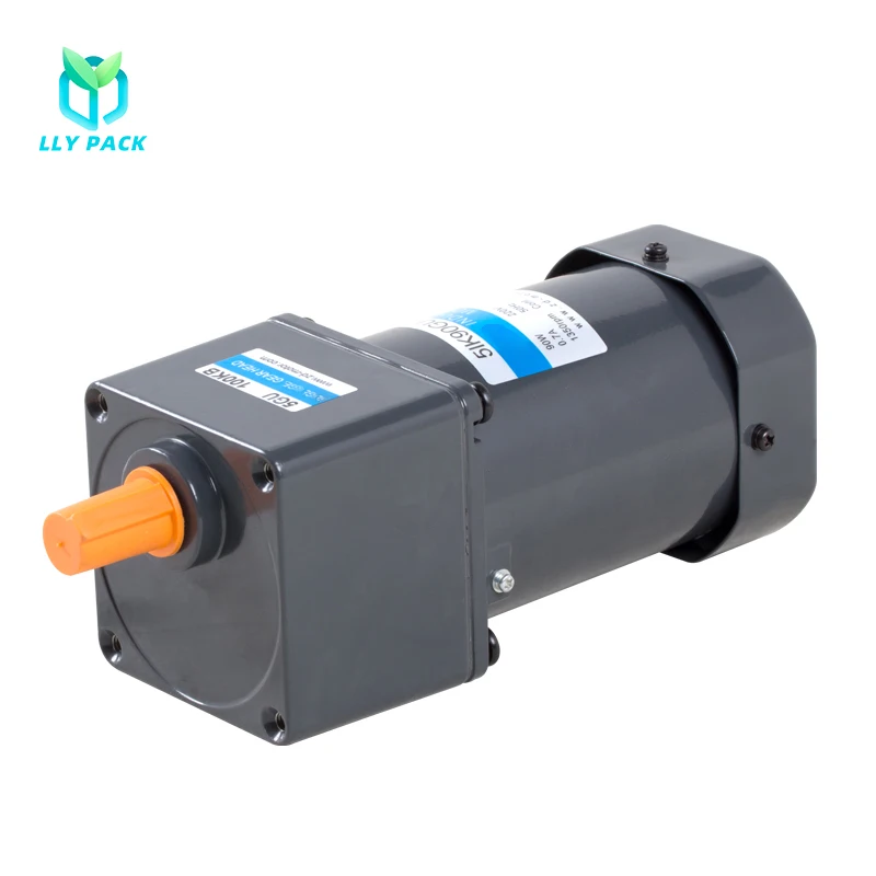90w Ac Gear Motor Three Phase Induction Motor For Corrugated Cardboard ...