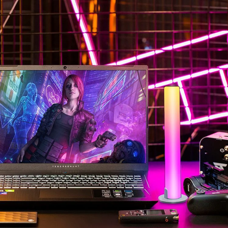 Gamer computer table lamp led rgb ambient lighting rgb tv back light ...