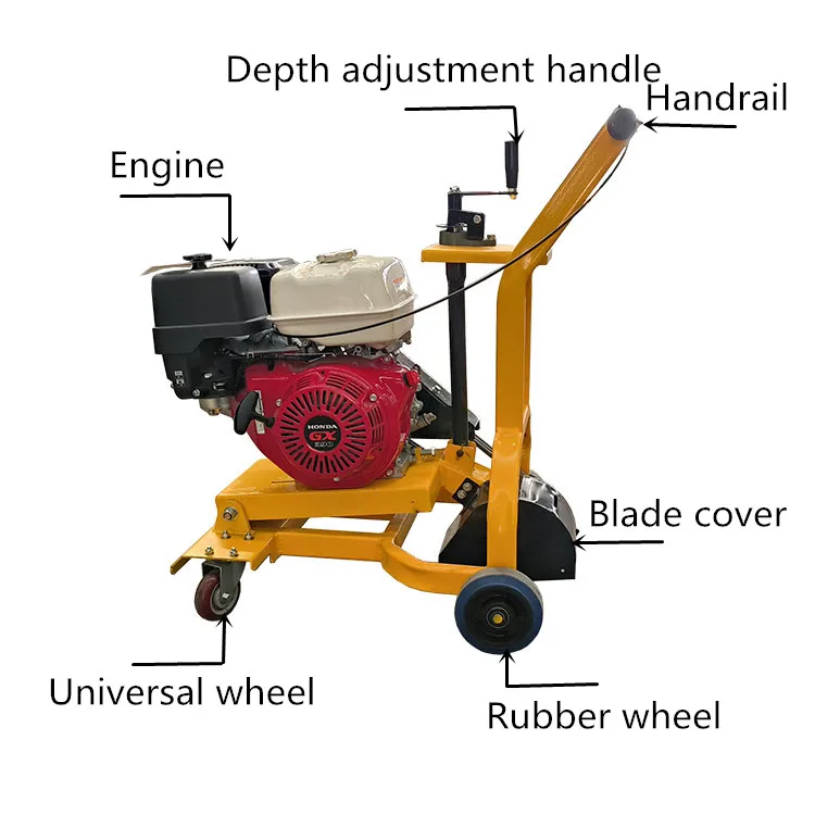 Longshun Portable Asphalt Grooving Machine - Easy Maintenance