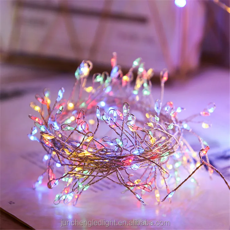 Multicolor Led Fairy String Firecracker Light Copper Wire String Light ...