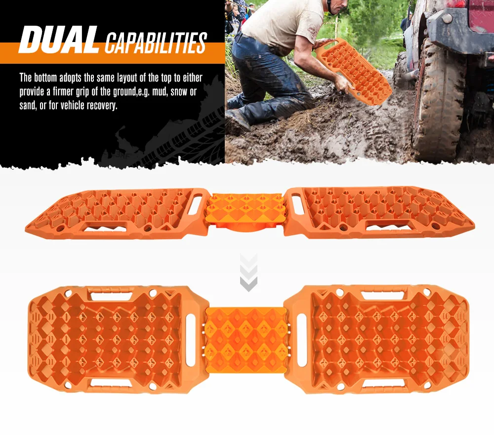 BUNKER INDUST Recovery Tracks - 15T Sand Traction Boards