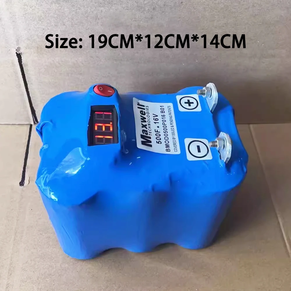 16V 500F Super Capacitor Bank Module - High Quality & Reliable