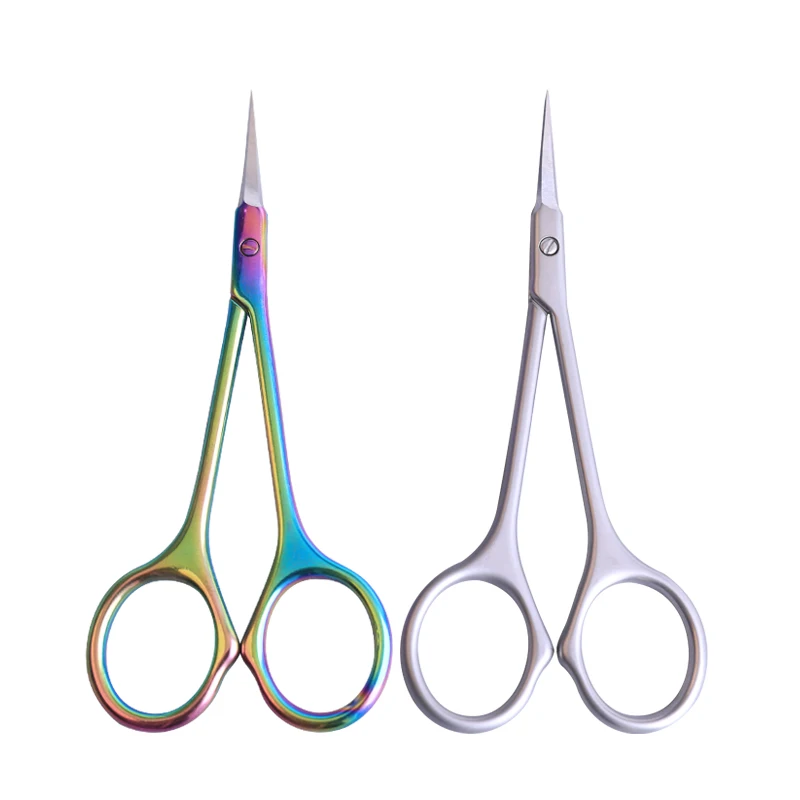 Stainless Steel Nail Cuticle Scissors - Sharp & Foldable