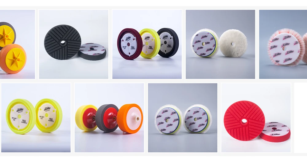 Car Polishing Wool Pad Buffing Pad Wool 6 Inches Purple Car Care Pad ...