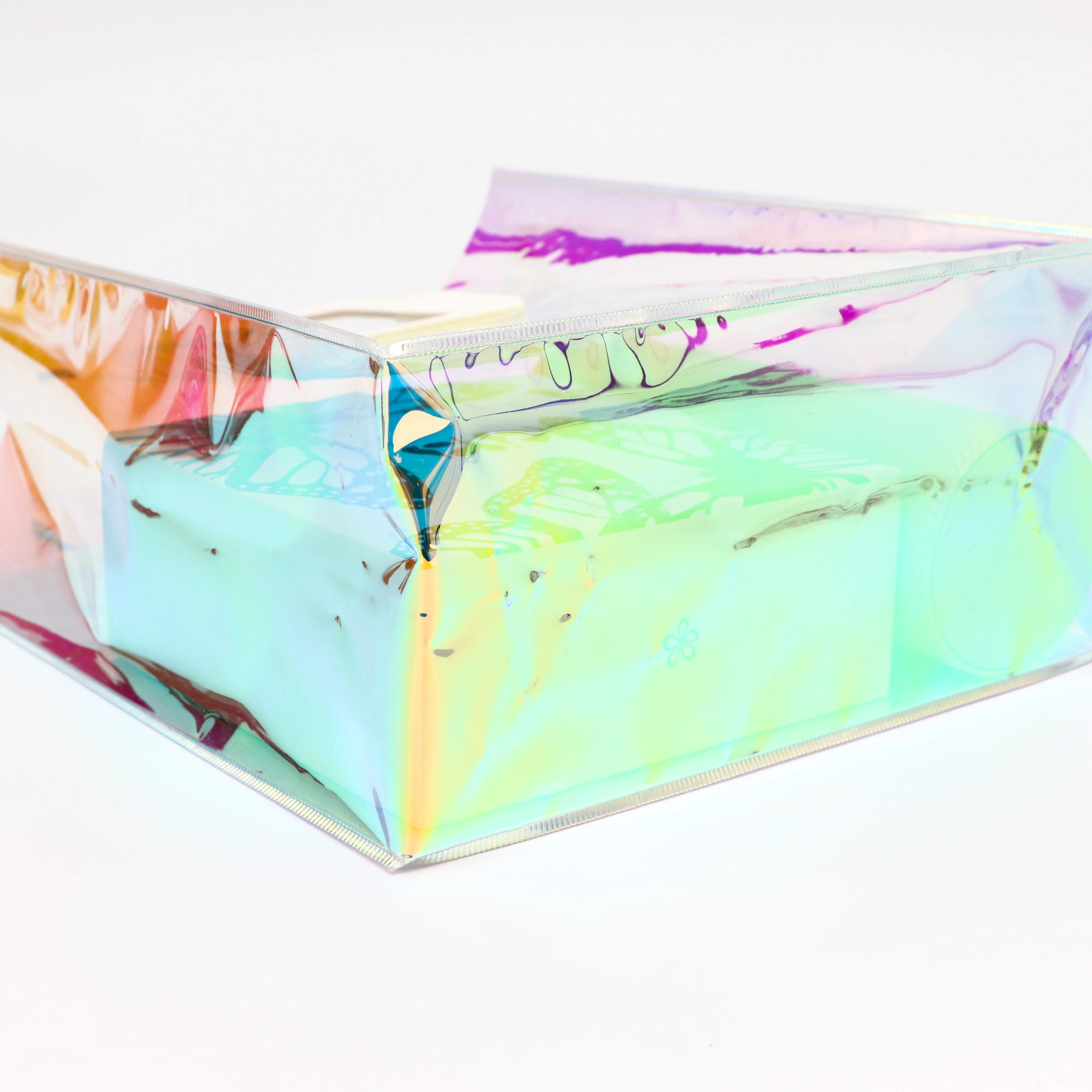 Custom Women Clear Tote Bag Waterproof Pvc Transparent Jelly Bag ...