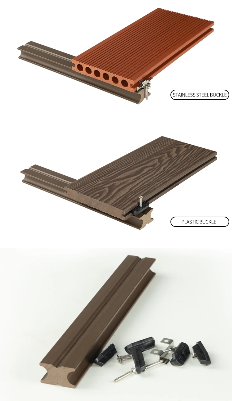 Best Price Waterproof Exterior Interlocking Decking Co-extrusion Wood ...