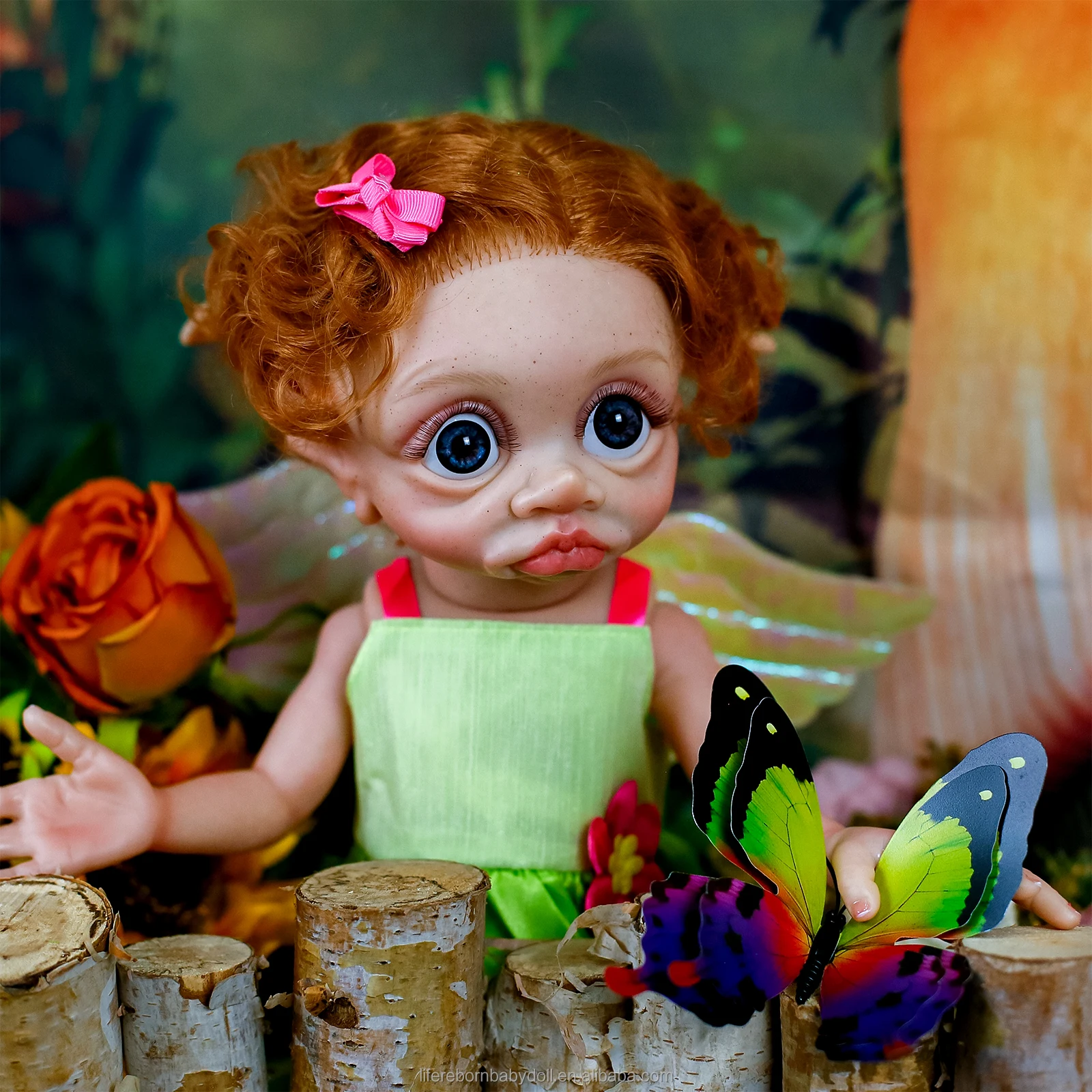 Lifereborn 40CM 16'' Elf Newborn Baby Reborn Dolls Bebe Fairy Playing ...