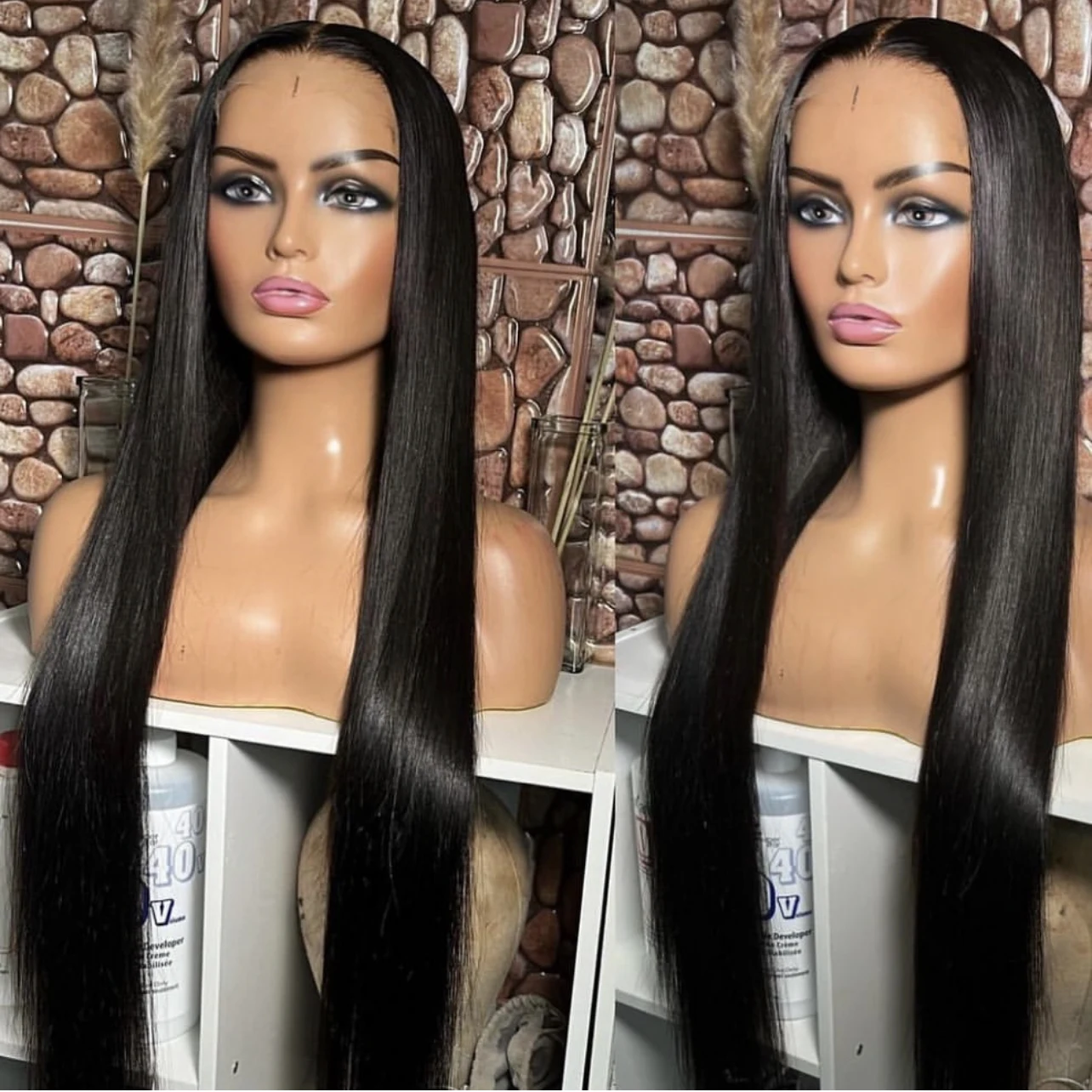 200% Human Hair Lace Frontal Glueless Wigs For Black Women,Wholesale ...