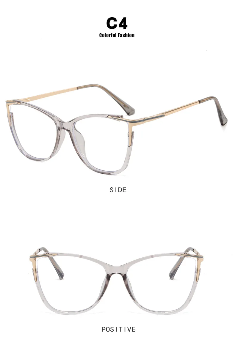 Newest Fashion Retro Myopia Frame Eyeglasses Designer Optical Spectacle ...