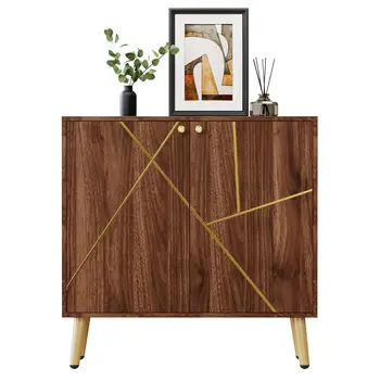 Modern Freestanding Self-service Cabinets Black Side Panels And Hallway ...