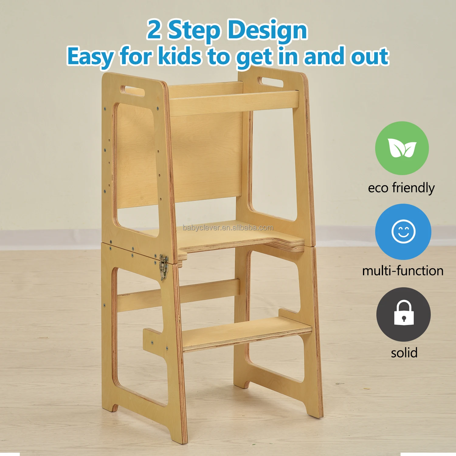 Babyclever Kids Step Stools - Montessori Learning Towers