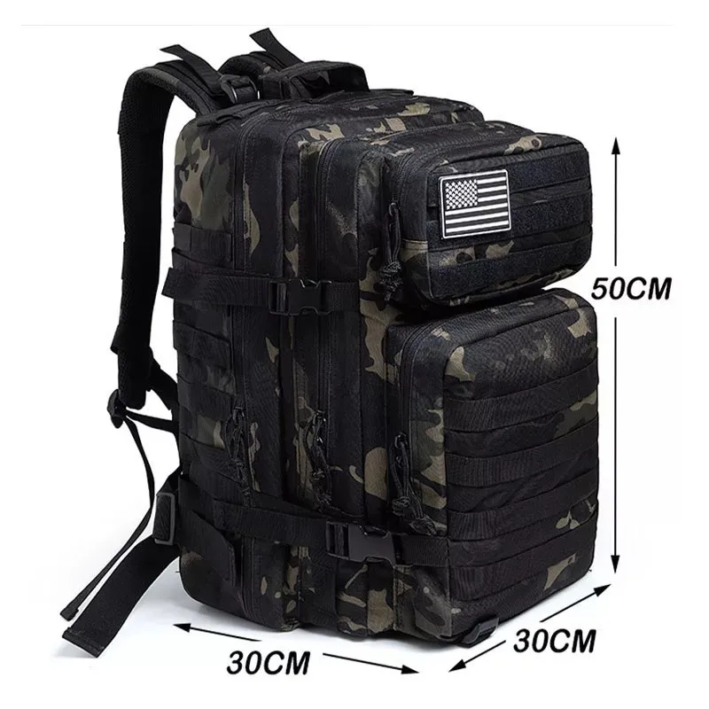 Outdoor 3P Attack Tactical Backpack - Multi-Functional & Waterproof