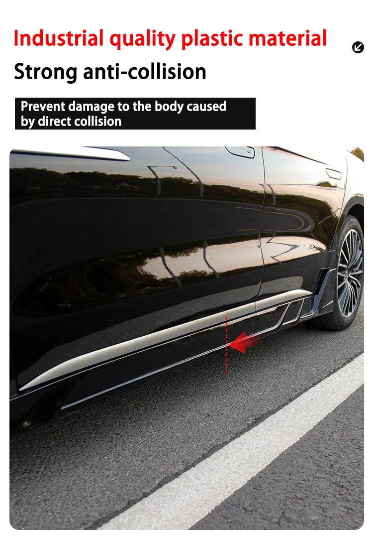 Carbon Fiber Trunk Body Kit Cmst Side Skirts For Byd Han 2020+ - Buy ...