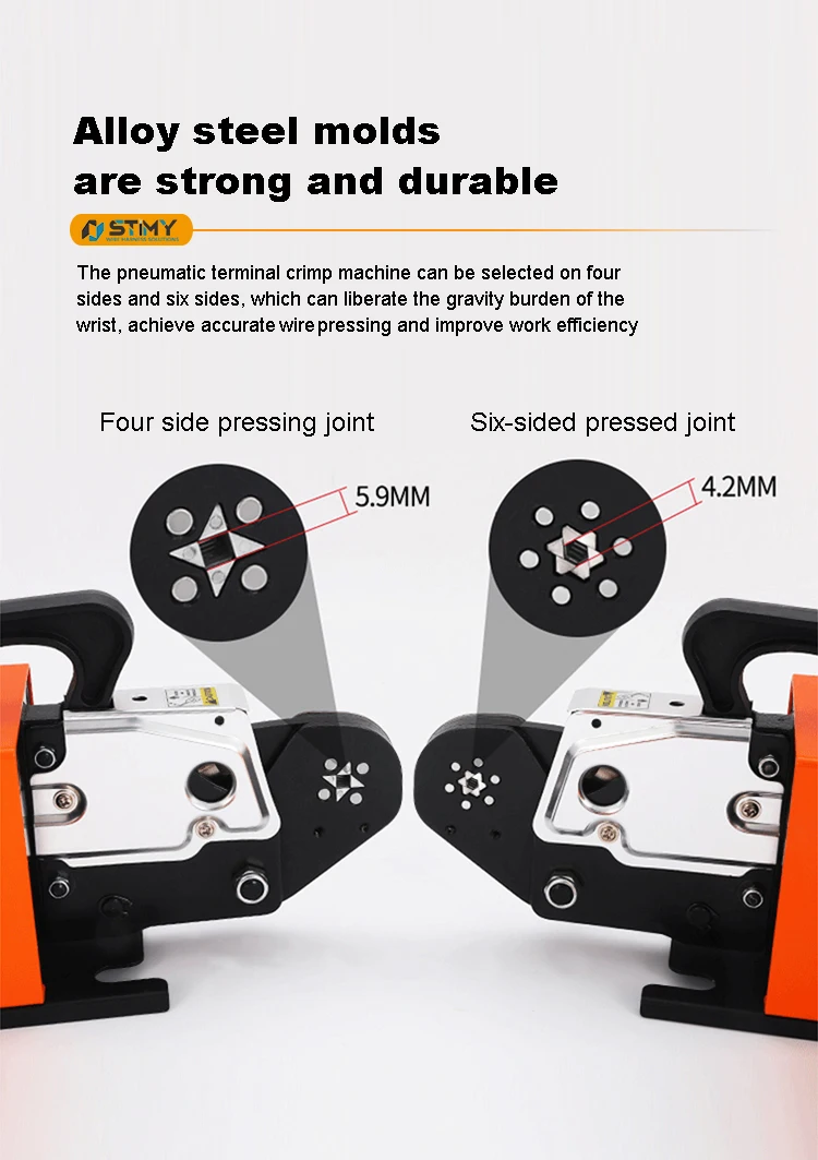 Portable Manual Single Grain Ferrules Crimping Machine Tubular Pre ...