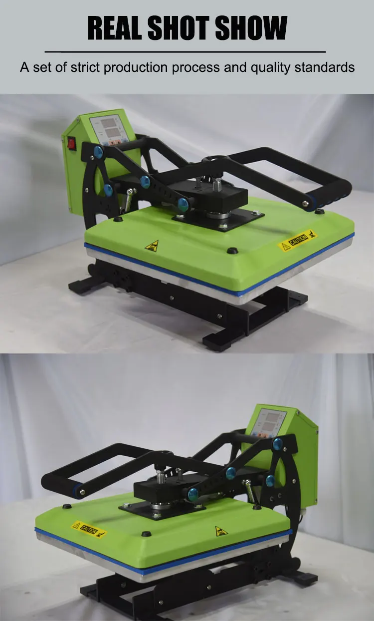 2024 New Cheap Electric Full Auto Tshirt Hot Printing Heatpress 40x60cm ...