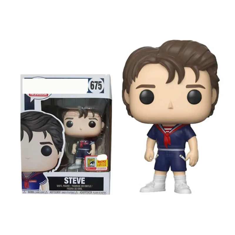Funkos Pop Television Stranger Things 674 675 Robin Steve Action Figure ...