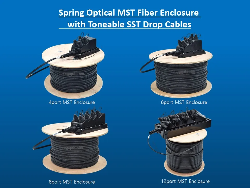 Fttp Optitap Fiberhub Mst Box Multiport Service Terminal 4 Port With ...