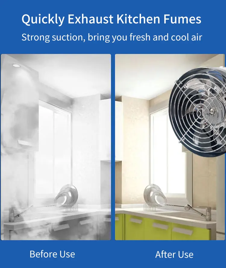 Bidirectional Pipeline Axial Fan - Powerful Two-Way Duct Fan