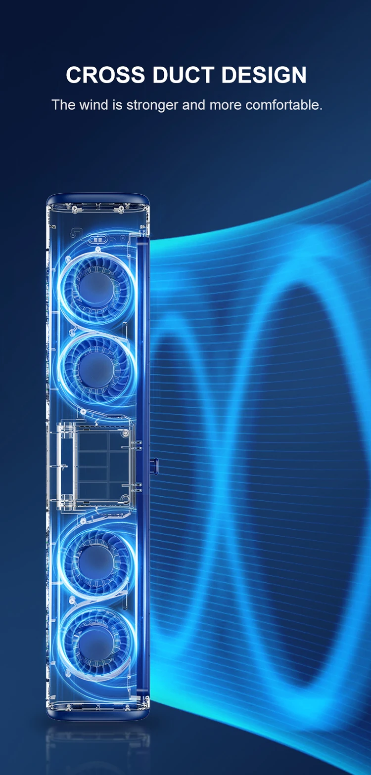 Imycoo Personal Air Small Table Computer Screen Clip Fan Portable ...