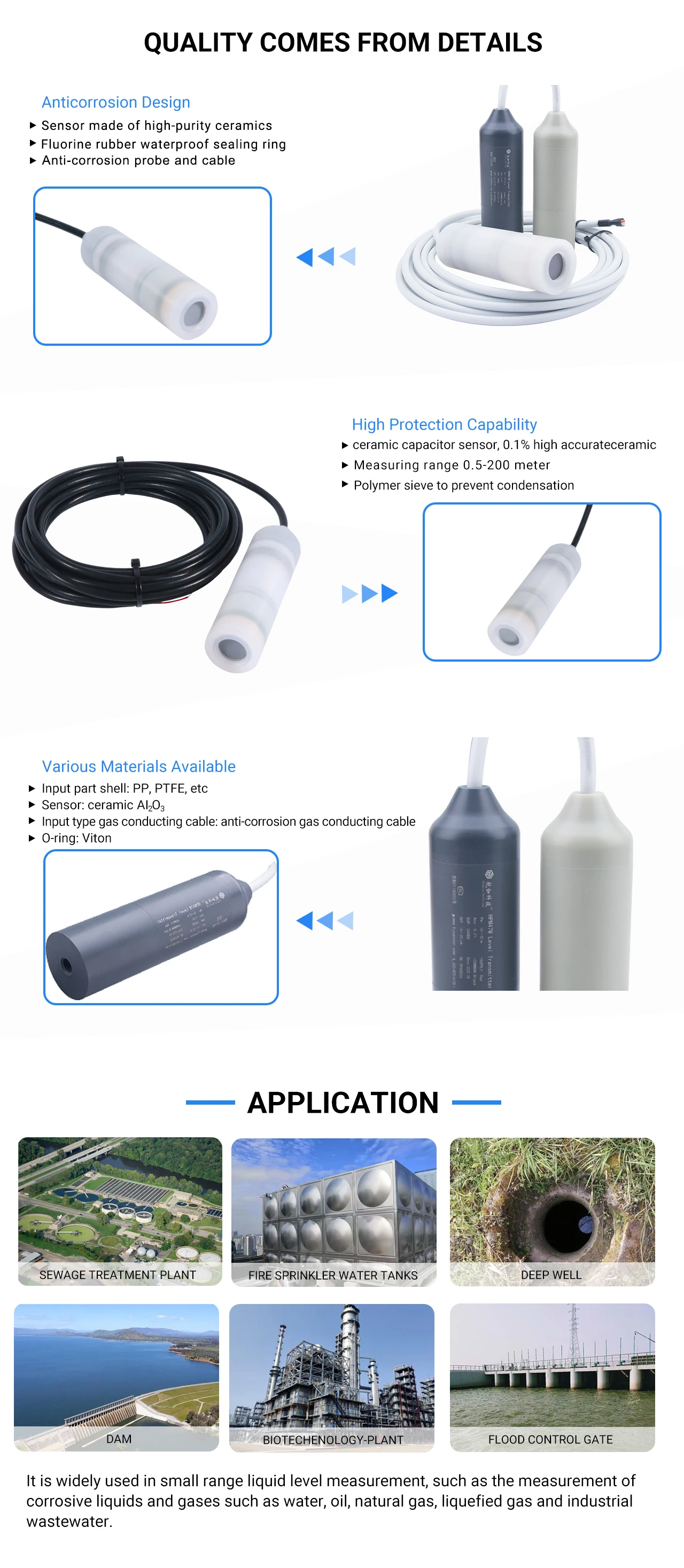 Full Welding Process For Metal Probe Fluorine Rubber Ring Waterproof ...