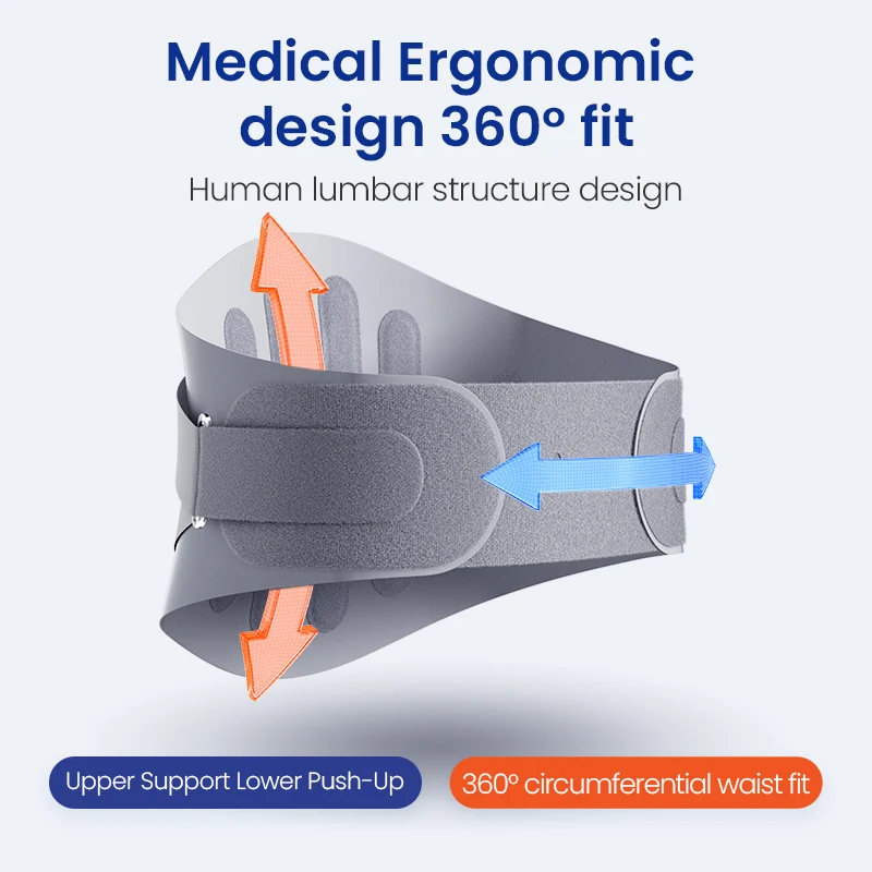 Medical Waist Protection Lumbar Support Elastic Breathable Spandex Back ...