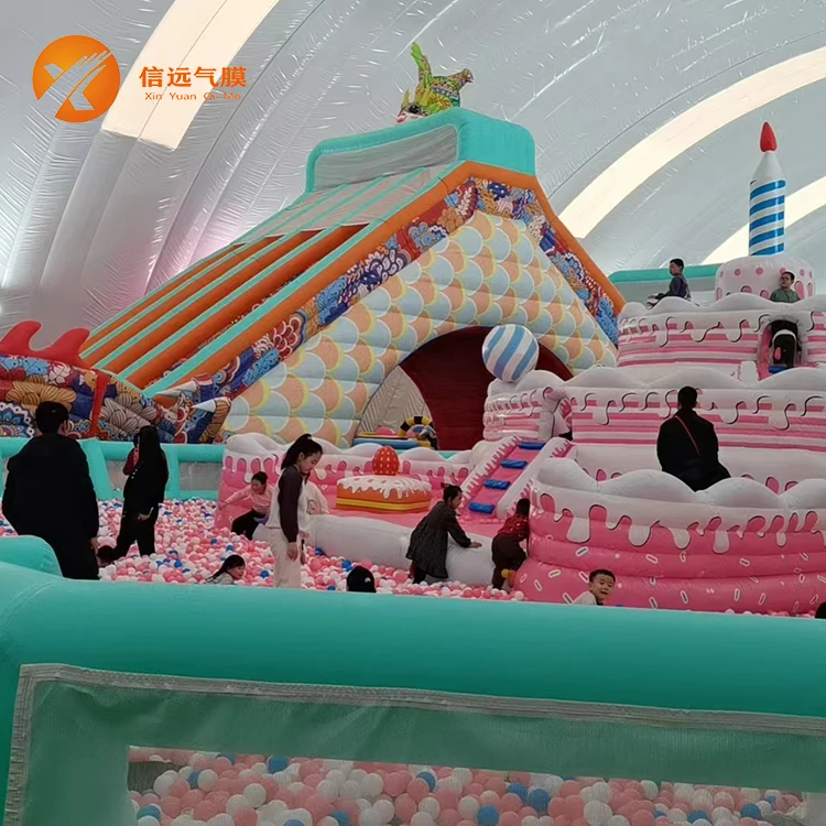 Inflatable Structure Inflatable Membrane For Amusement Park Inflatable ...