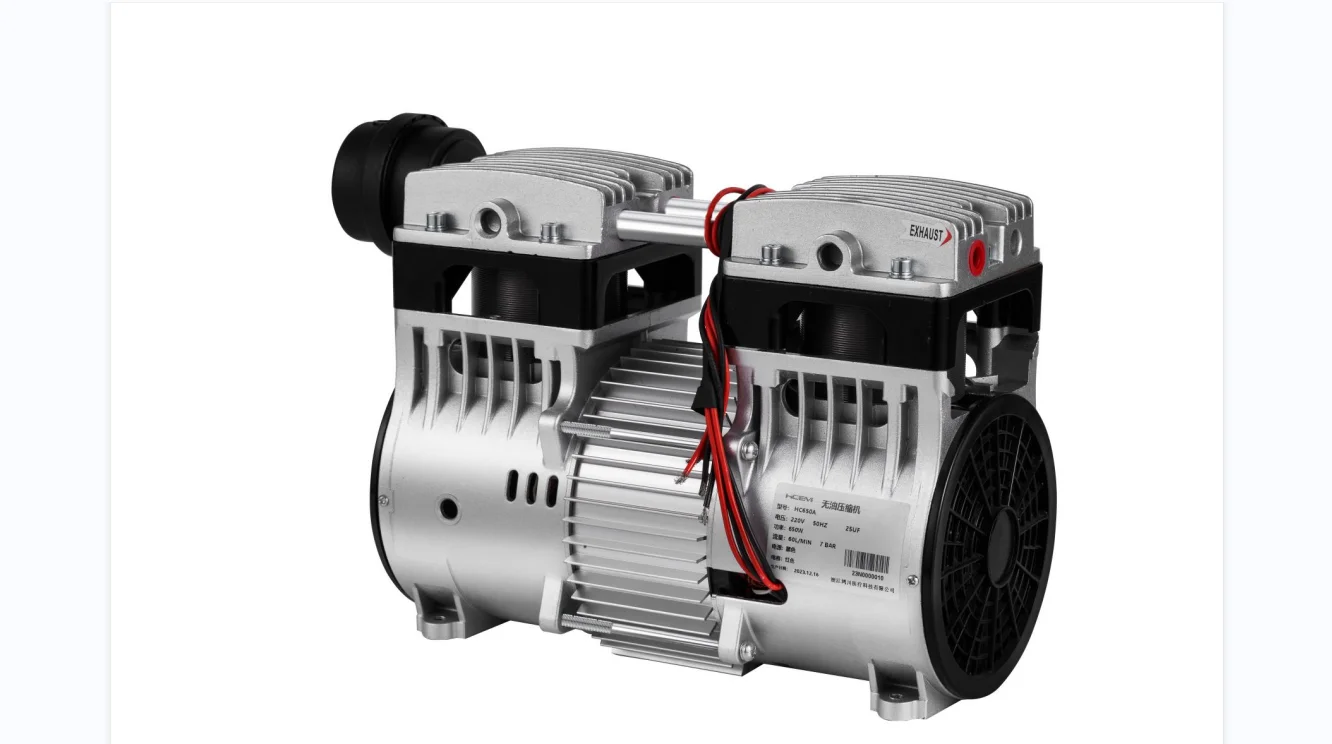 Hot Sale 3/4hp Oil Free Piston Air Compressor Pump 220v Electric Air ...